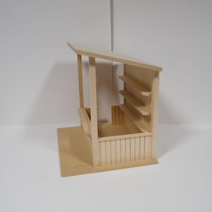 Dollhouse Miniature Market Stall Kit - Etsy