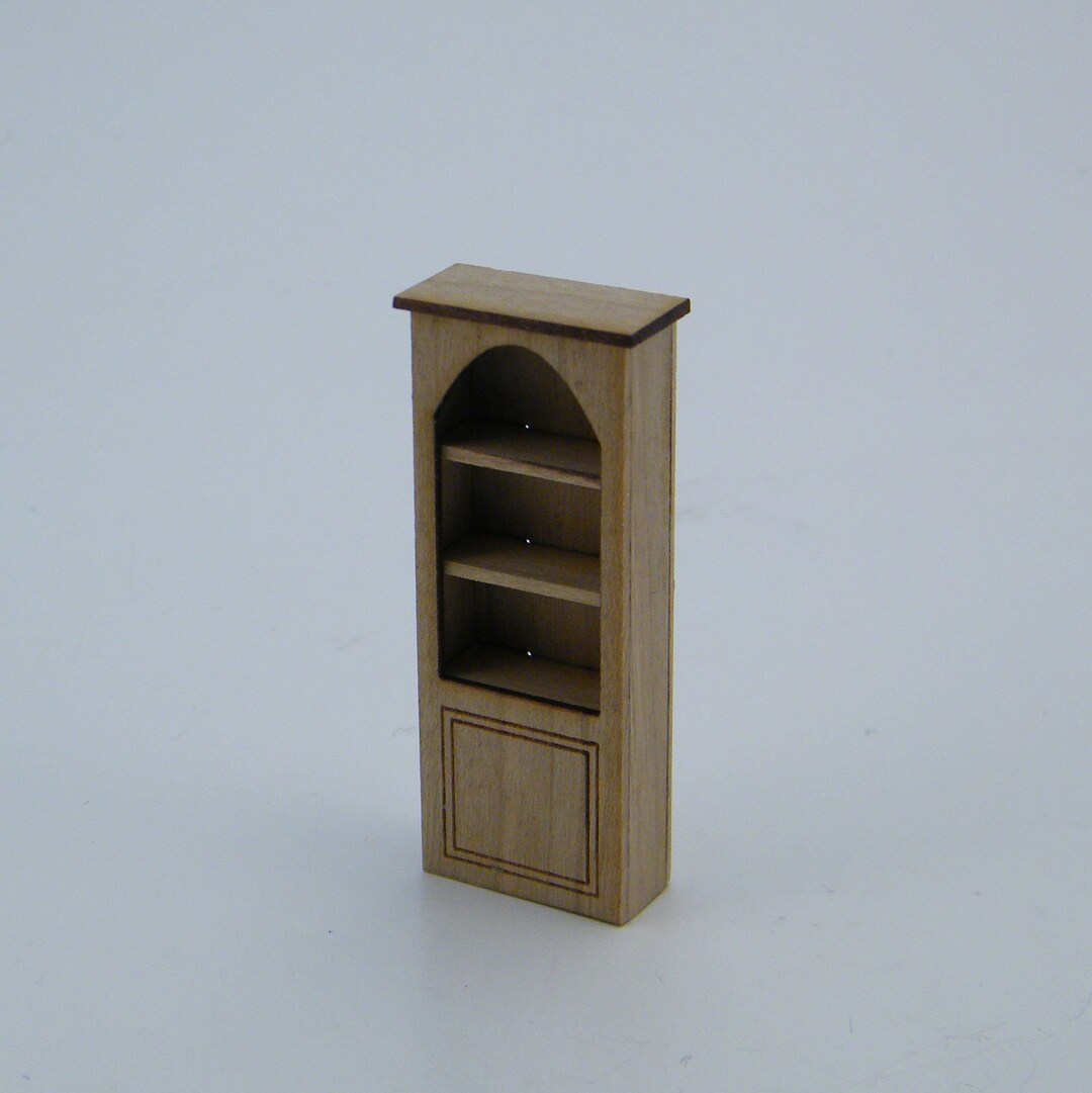 1:48 Scale Single Bookcase Kit - Etsy
