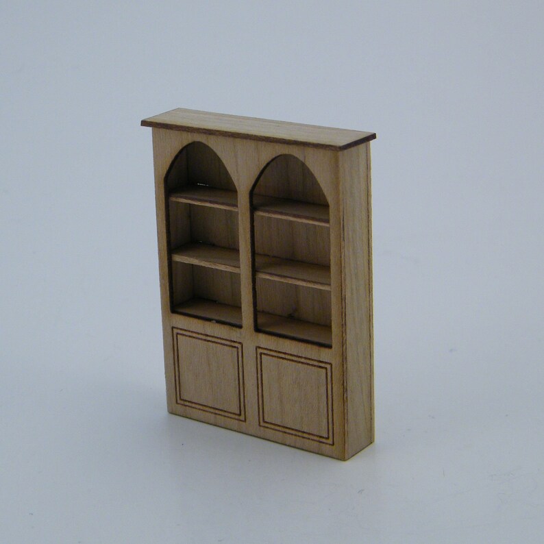 1:48 Scale Double Bookcase Kit - Etsy
