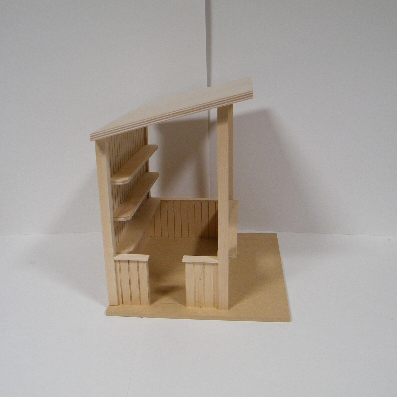 Dollhouse Miniature Market Stall Kit - Etsy