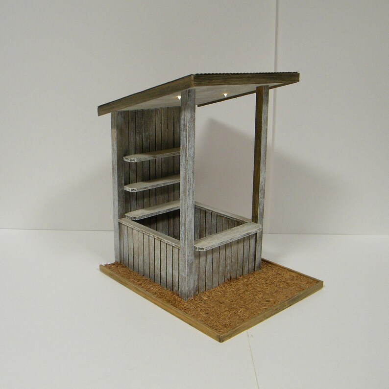 Dollhouse Miniature Aged Market Stall - Etsy