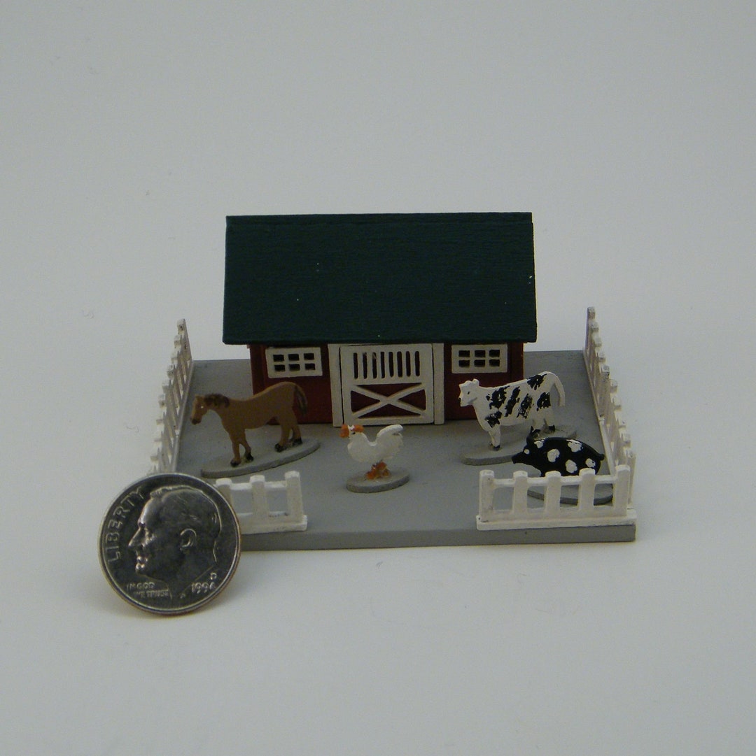 1:12th Scale Barn Toy- Finished. - Etsy
