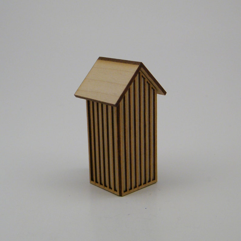 1:48 Scale Outhouse Kit - Etsy