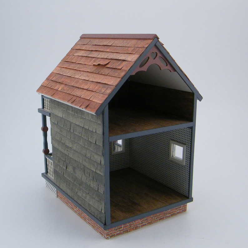 1:48 Scale Shingled Cottage Kit - Etsy