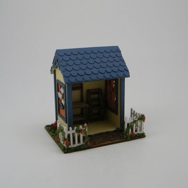 1/48 Scale Miniatures Garden Shed - Etsy