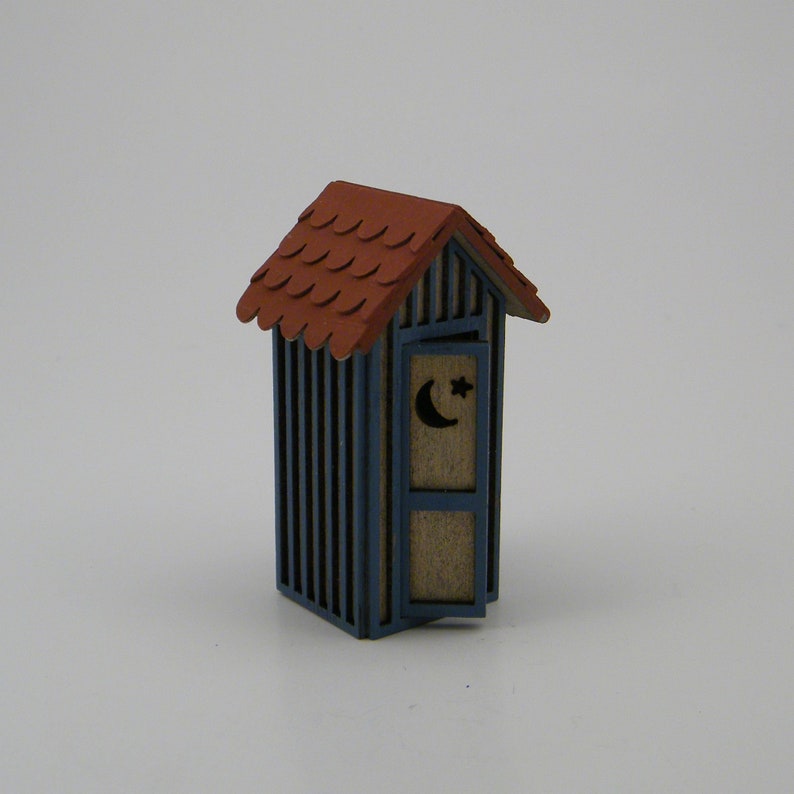1:48 Scale Outhouse Kit - Etsy
