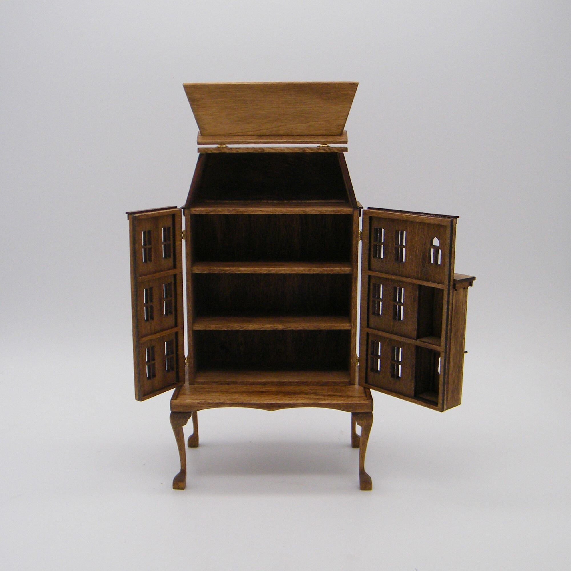 Front Opening Dolls' Dollhouse on Table - Etsy