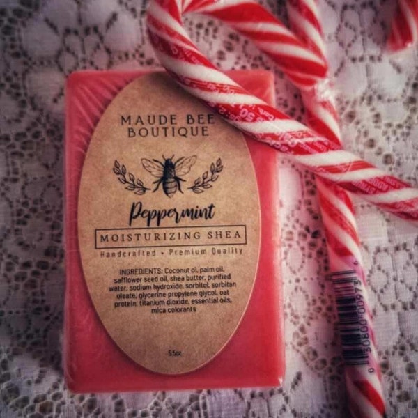 Peppermint Soap - Etsy