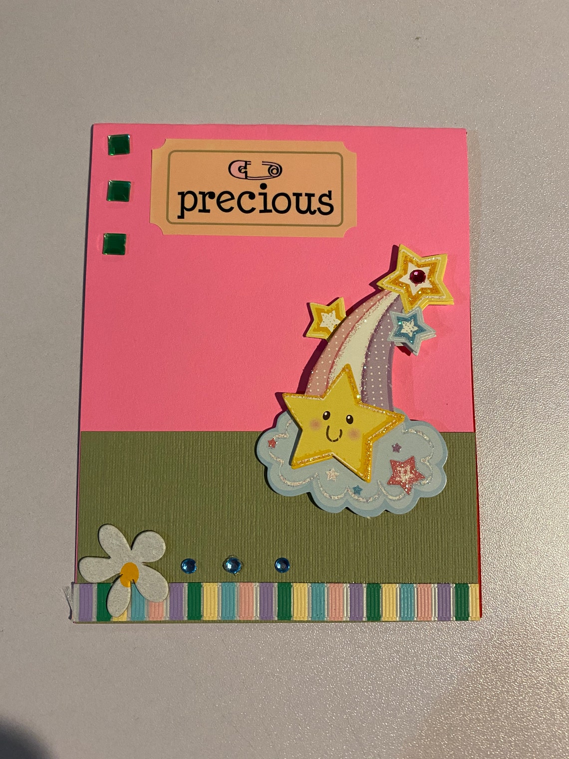Set of 3 Baby Girl Cards - Etsy