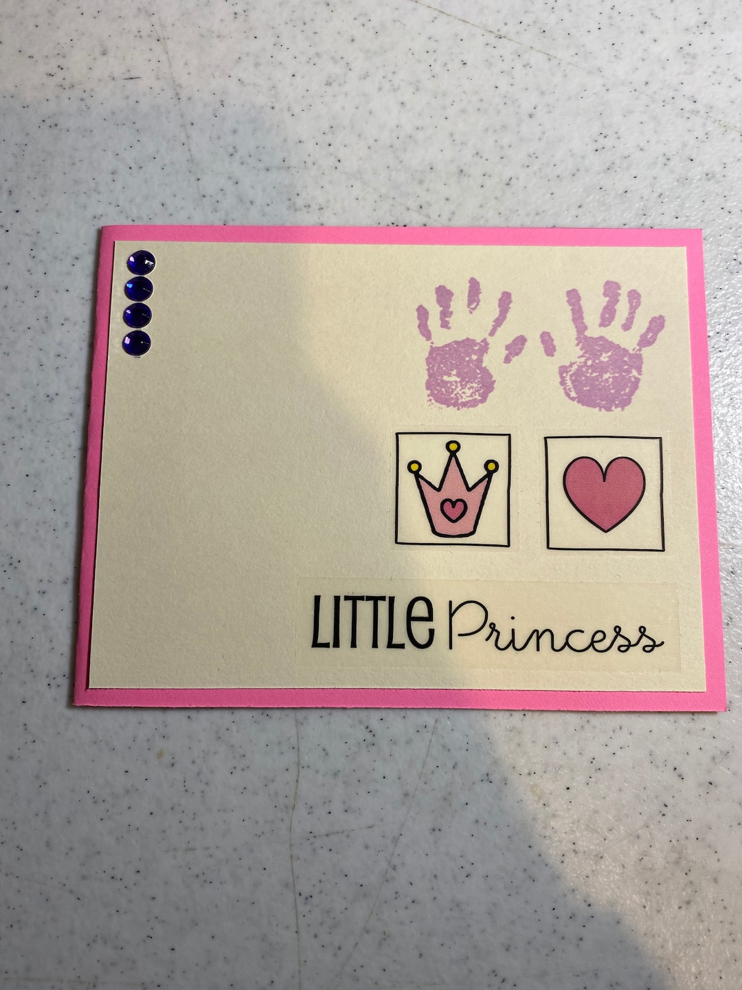 Little Princess Handprints - Etsy
