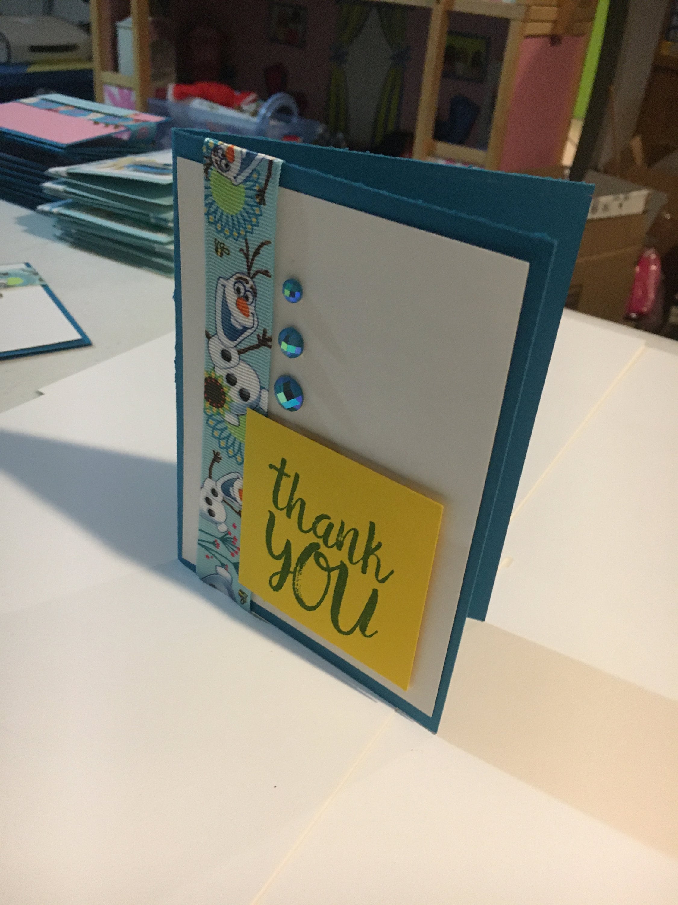 Olaf Says Thank You - Etsy