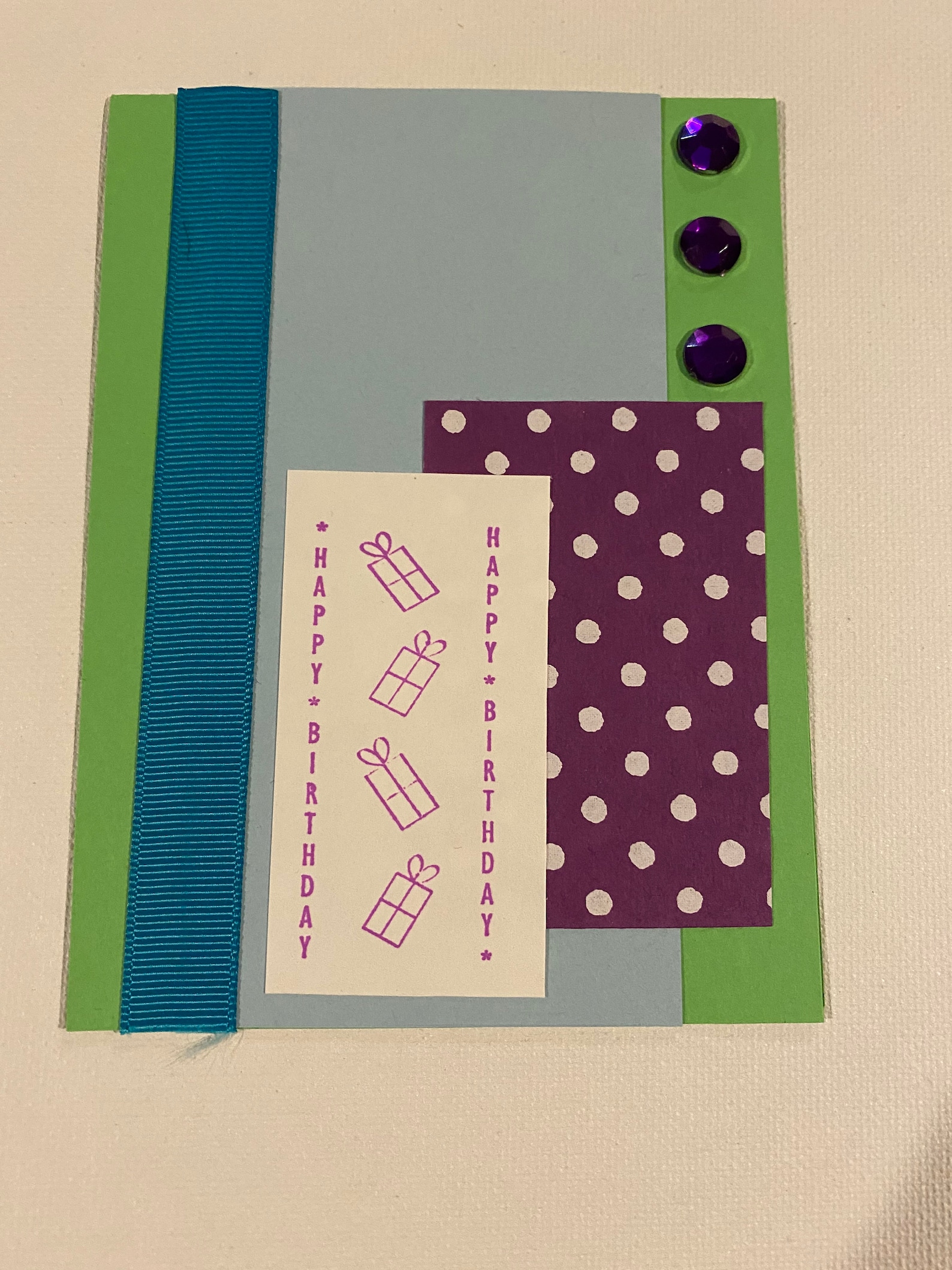 Gift Stack Birthday Card - Etsy