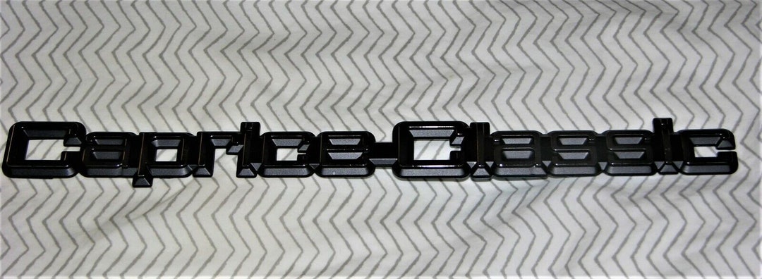 Chevrolet Caprice Classic Emblem Name Plate Badge - Etsy