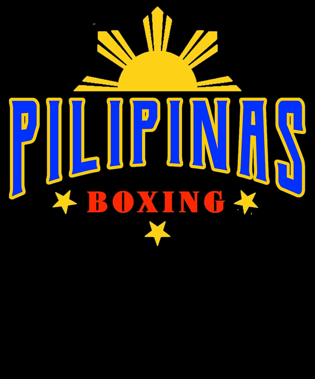 Filipino Boxing Sticker Pack, Philippines Sticker Pack, Pinoy Boxing ...
