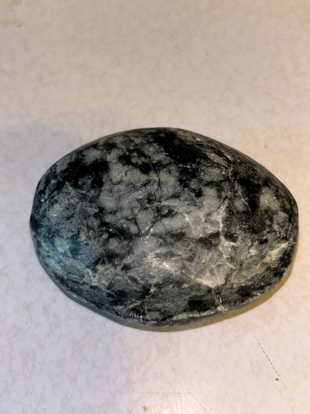 Pinolite Spider Web Jasper Palmstone Large Polished Crystal - Etsy