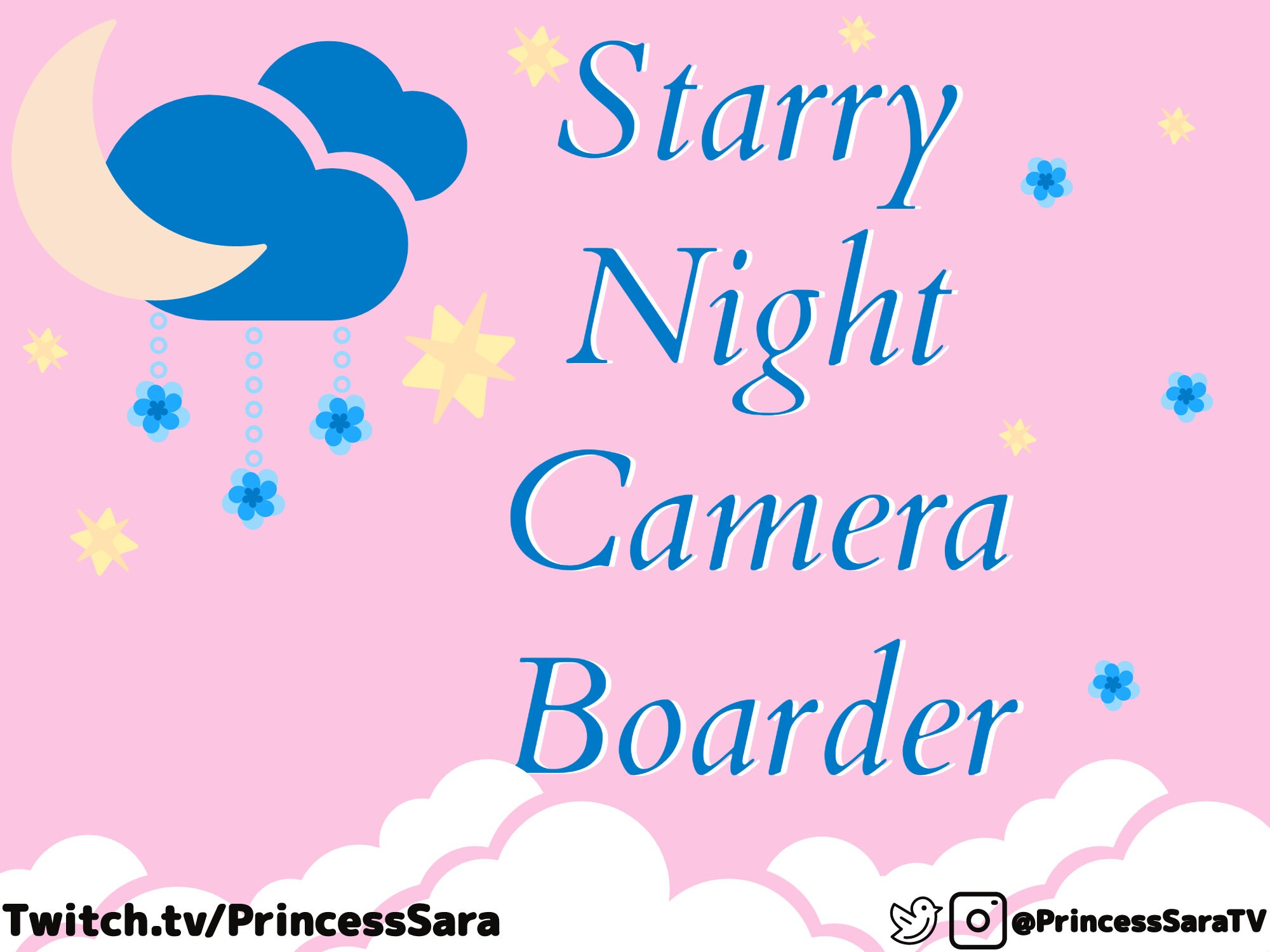 Starry Night Camera Frames - Etsy