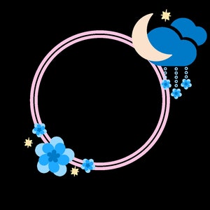 Starry Night Camera Frames - Etsy