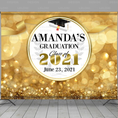 Graduation Backdrop Banner Graduation Step and Repeat - Etsy