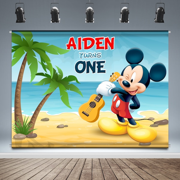 Mickey Palm Tree Svg - Etsy