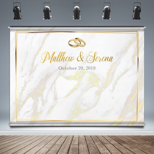 Wedding Banner Backdrop - Etsy