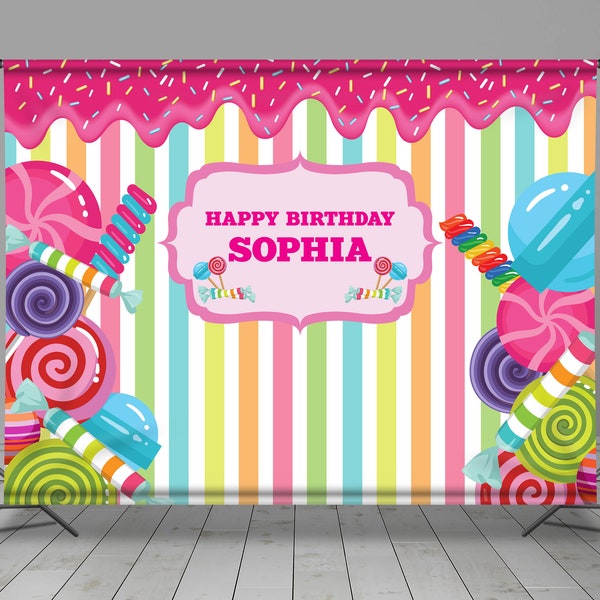 Lollipop Banner - Etsy