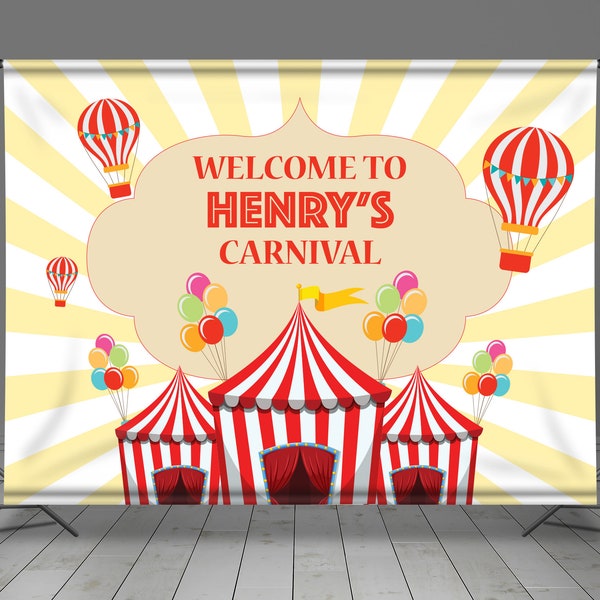 Carnival Backdrop - Etsy