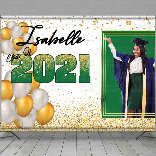 Graduation Backdrop Banner Graduation Step and Repeat Class - Etsy