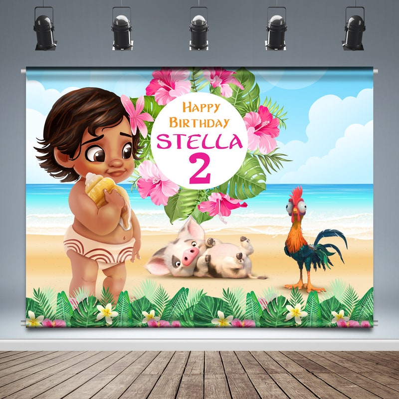 Moana Photo Booth - Etsy