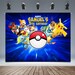 Pokemon Backdrop Banner, Pokémon Birthday, Kids Party Theme, Any Size ...