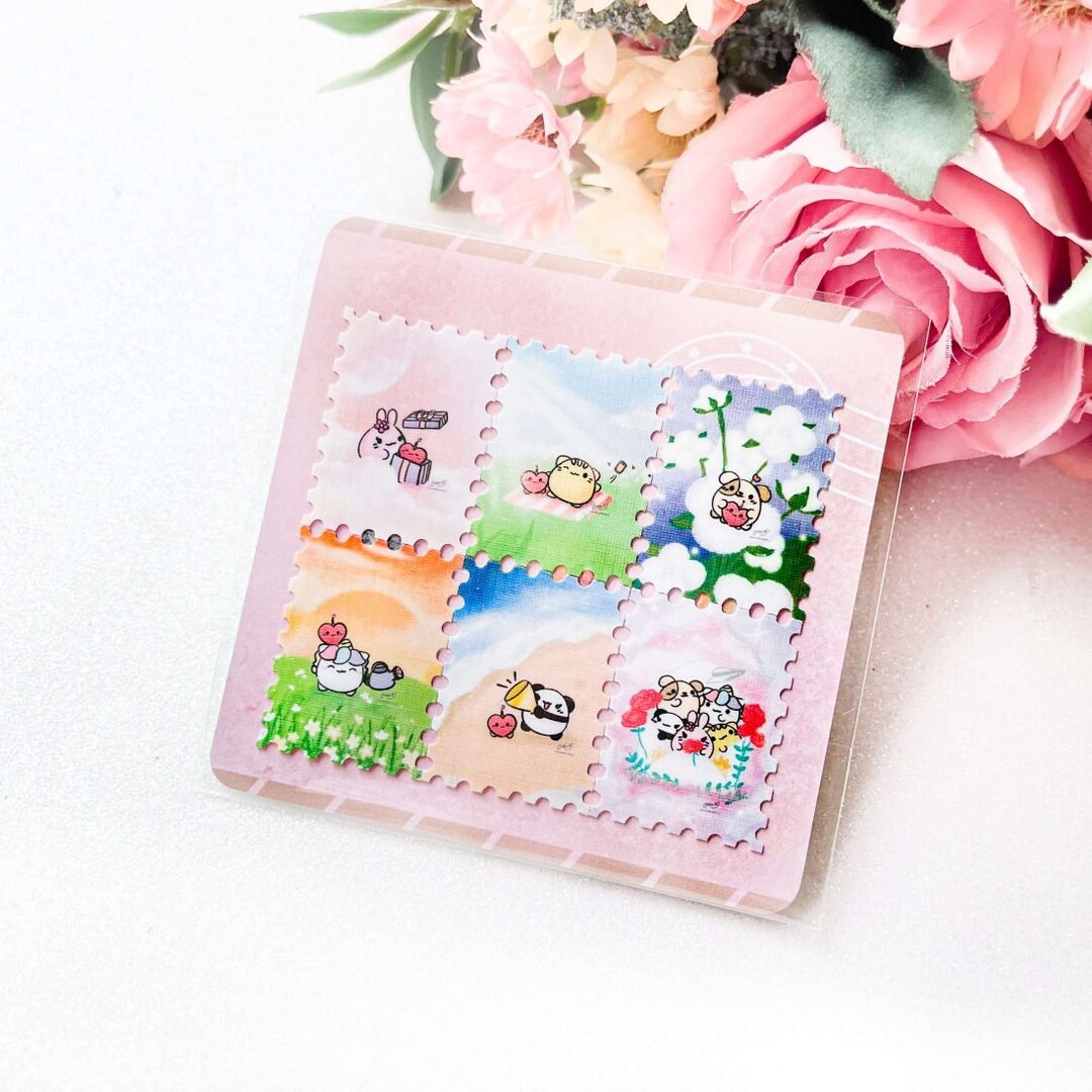 Mochi Buddies Love Language Sticker Pack - Etsy