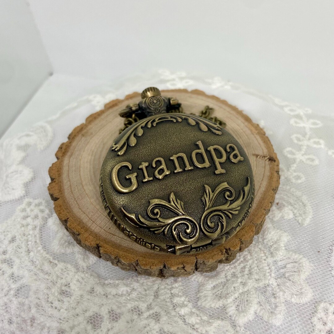Grandpa, Grandfather, Pocket Watch, Time Piece - Etsy