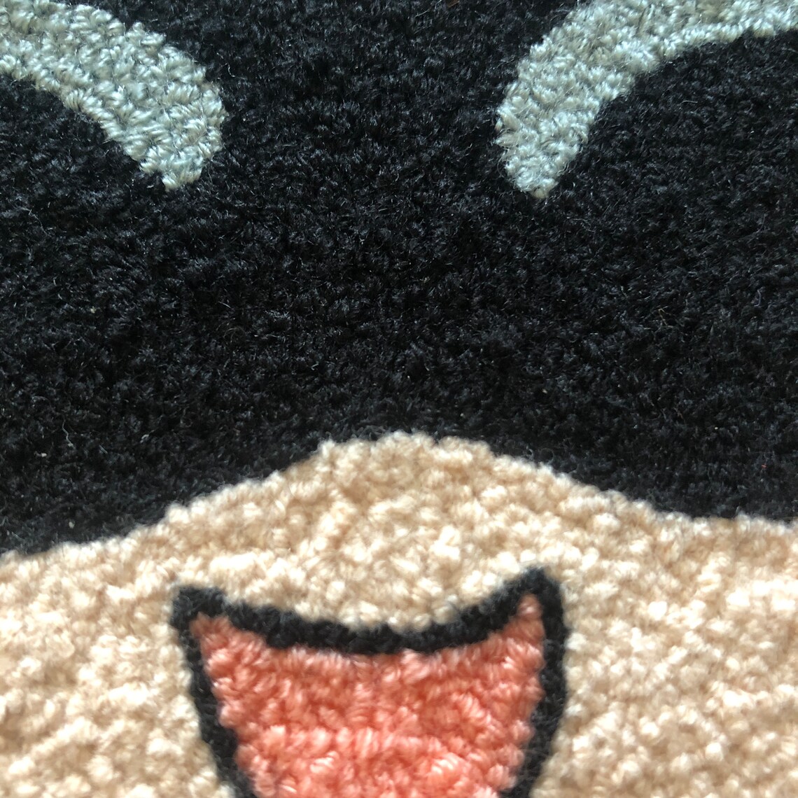 Chibi Anime Boy Handmade Punch Needle Wall Hanging - Etsy