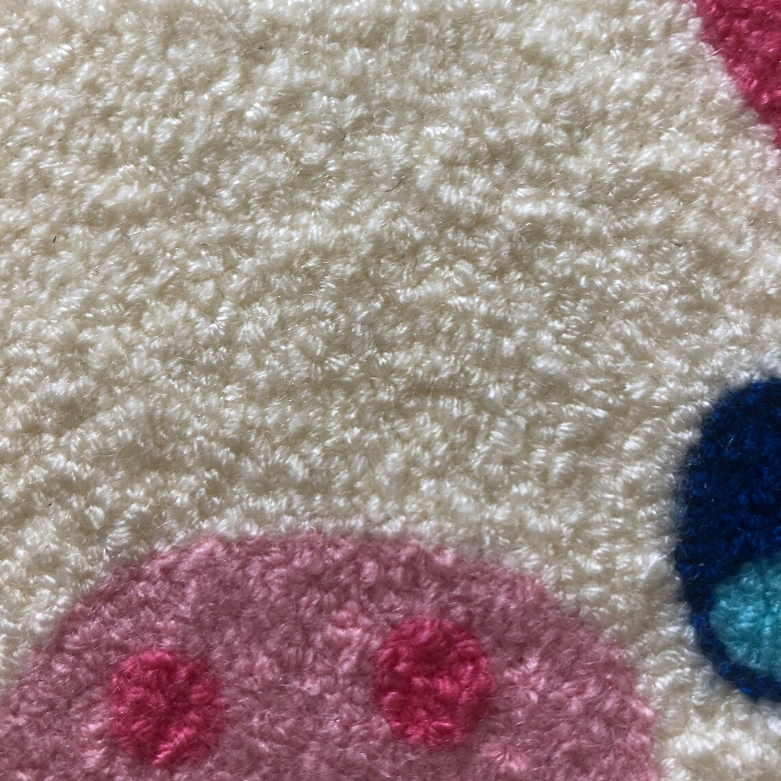 Strawberry Cow Handmade Punch Needle Wall Hanging - Etsy