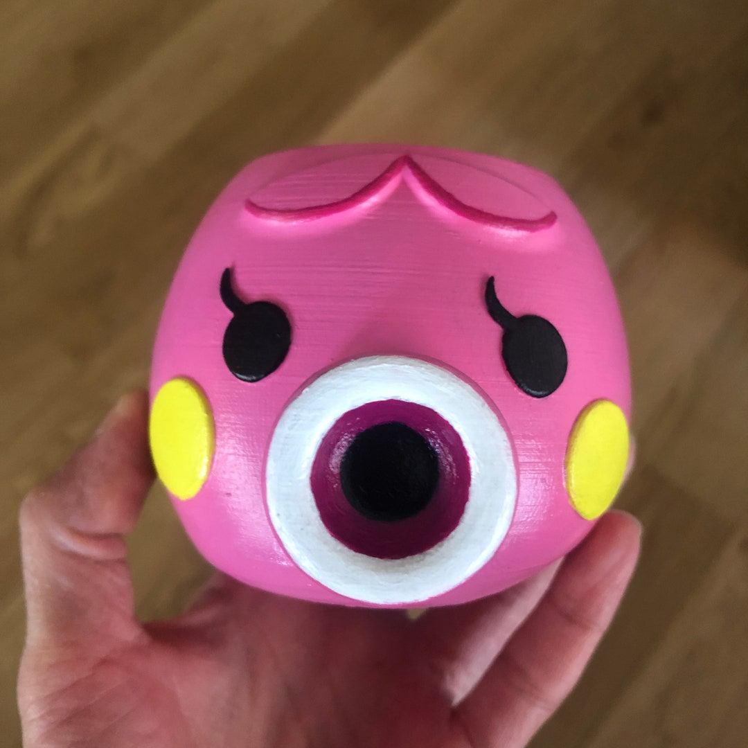 Animal Crossing Marina Inspired 3d Printed Pot Planter - Etsy