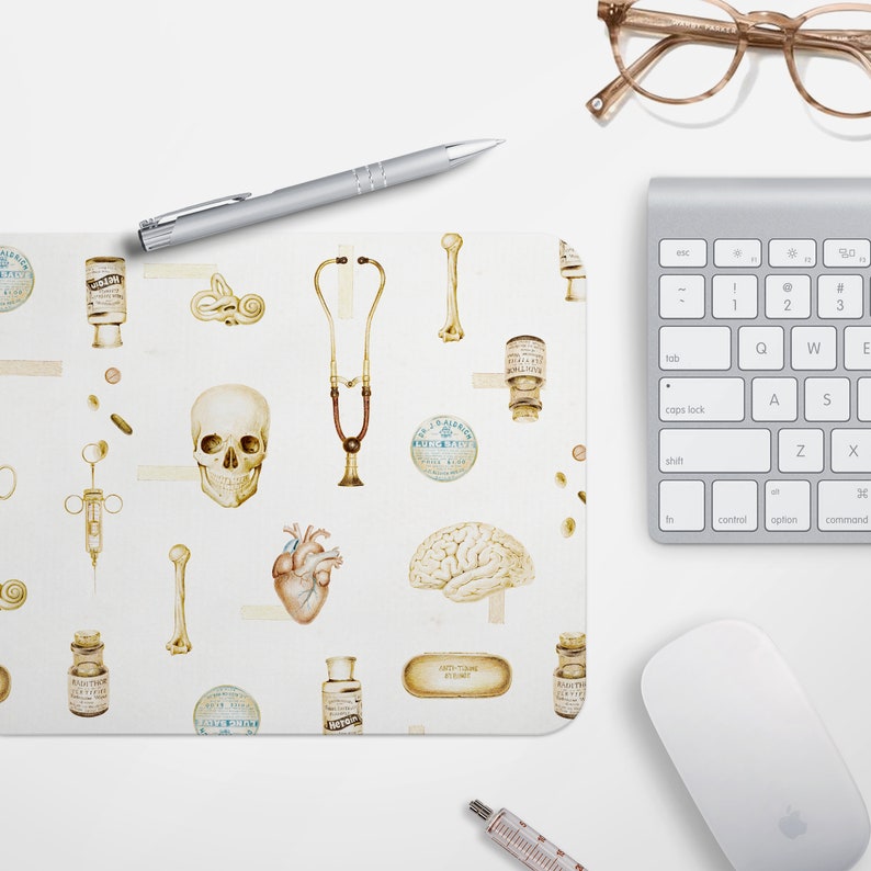 Medical Art Mouse Mat Mouse Pad Gift for Doctor Medical - Etsy