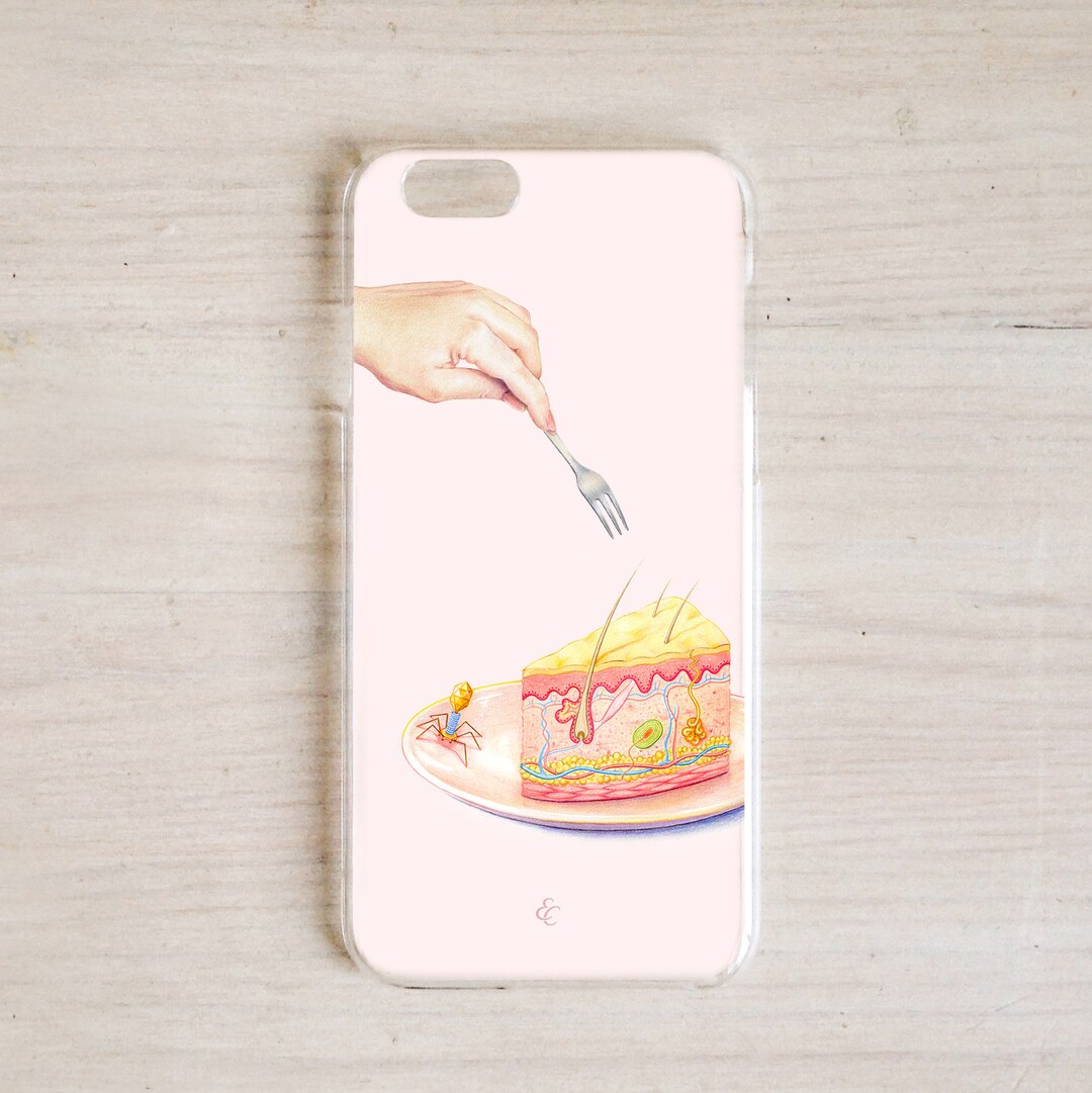 Skin Cake Custom TPU Phone Case Dermatologist Dermatology Epidermis ...