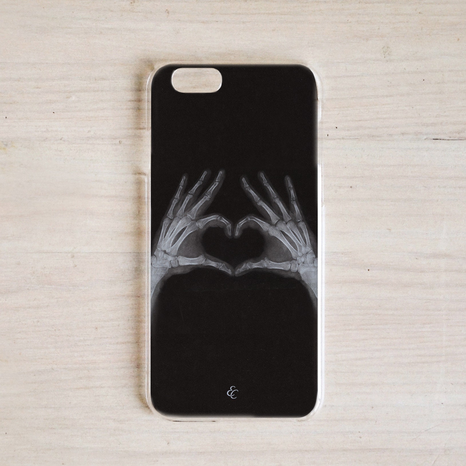 Xray Skeleton Hand Personalized Halloween Phone Case Radiologist ...