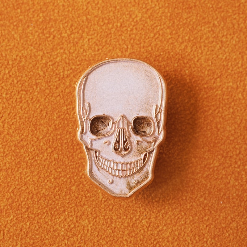 Skull Lapel Pin - Etsy