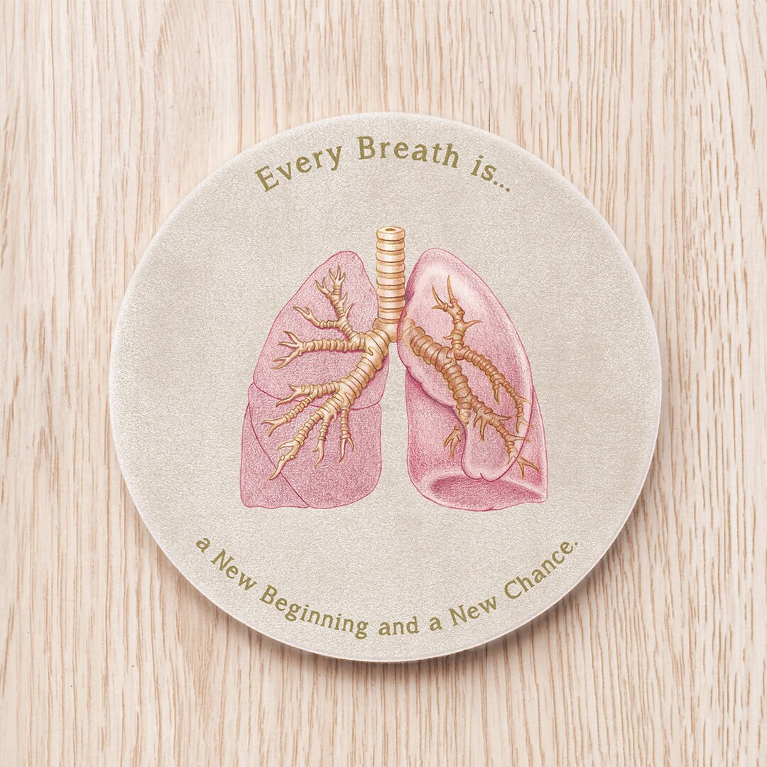 Lung Personalized Coaster Doctor Medical Student Nurse Pulmonologist ...