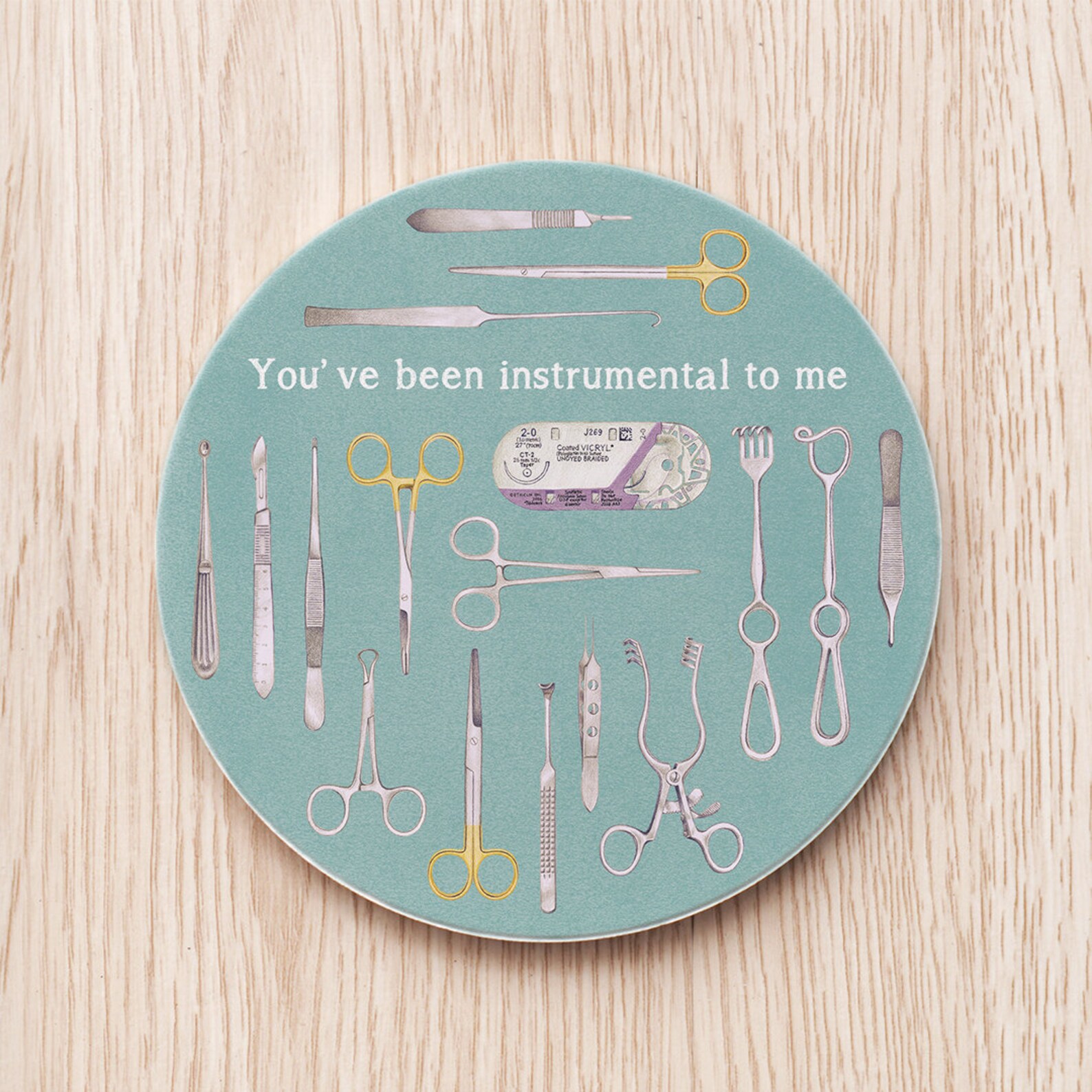 Surgical Instruments Personalized Coaster, Surgical Tech Nurse Gift ...