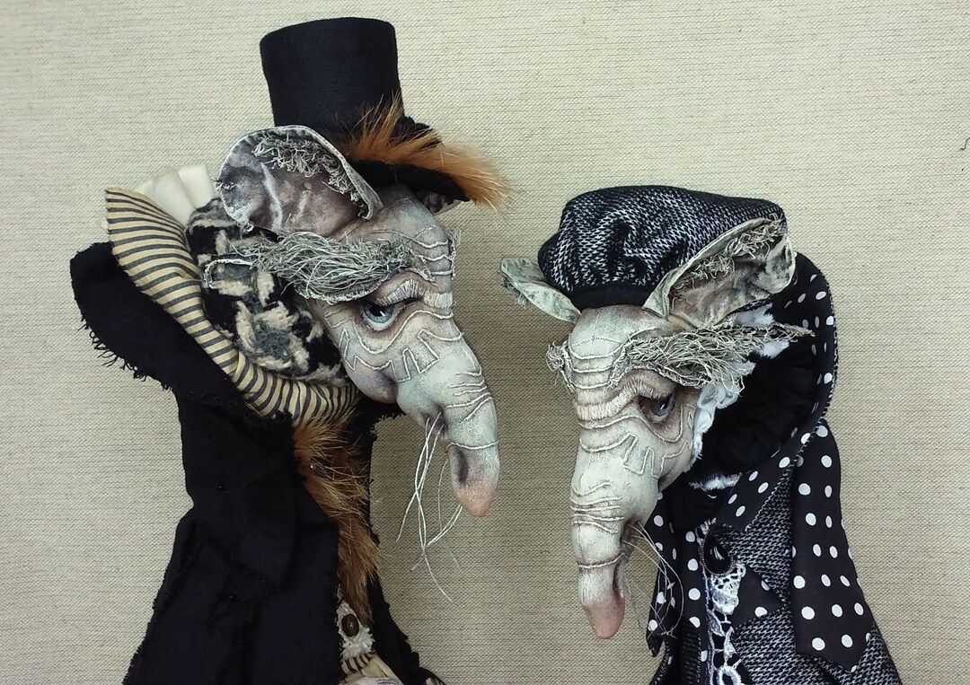 Handmade Collectible Doll Rat. Elegant Rat. Dear Sir in a - Etsy
