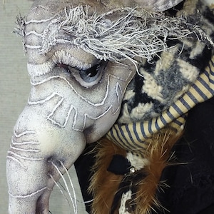 Handmade Collectible Doll Rat. Elegant Rat. Dear Sir in a Solid Suit ...