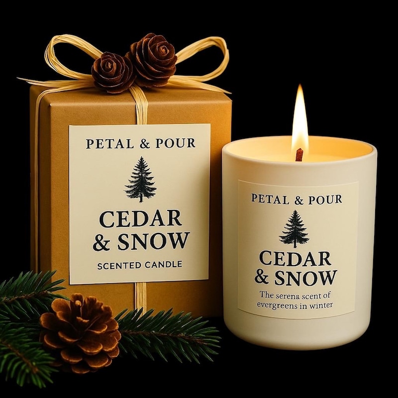 3 Wick Candle Balsam - Etsy