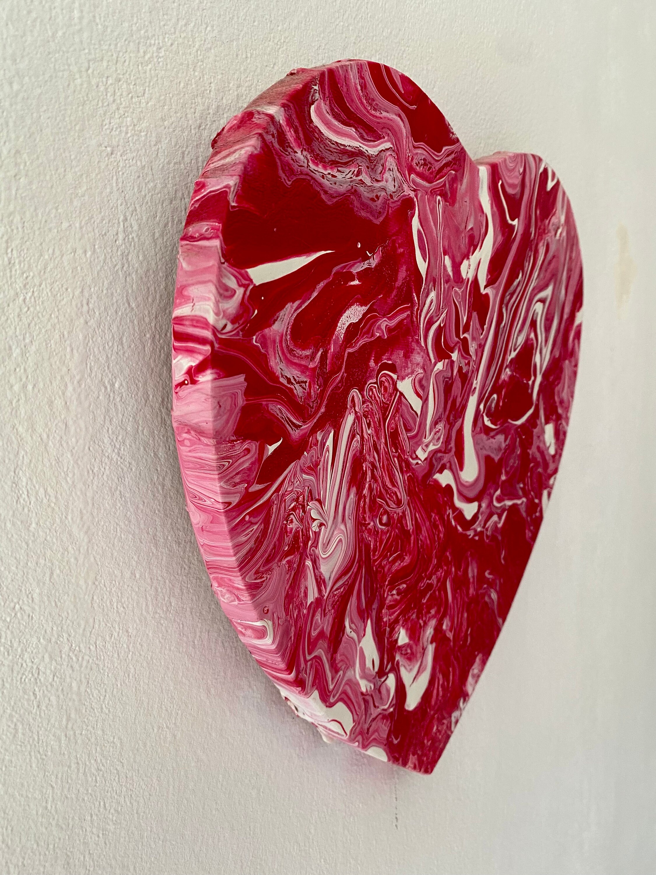 Coral, Painting, Etsy, Pilpaintings, Art, Love, Pink, Heart, Decoration ...
