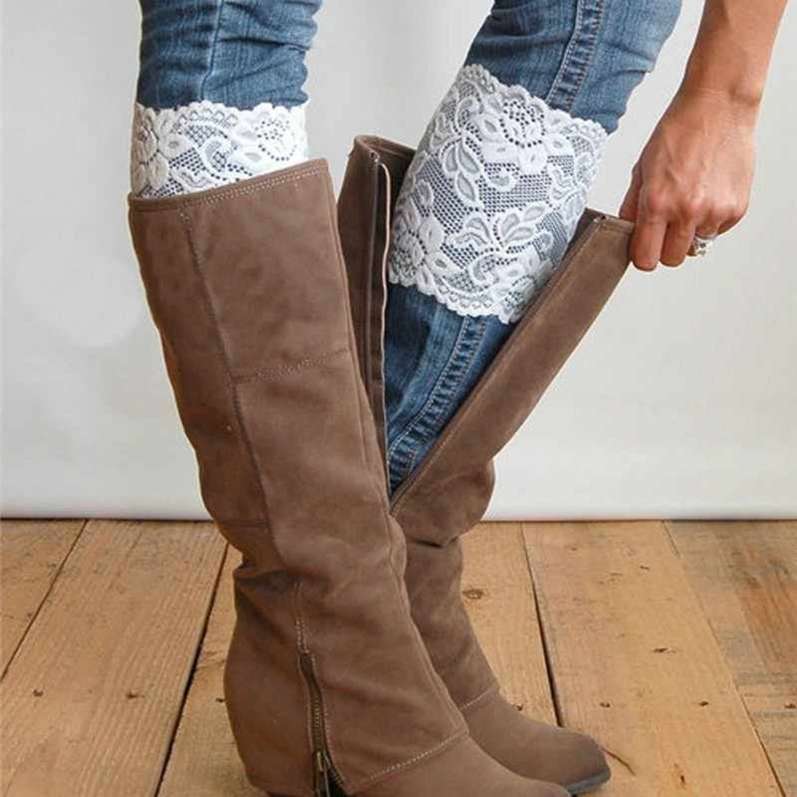 Lace Boot Cuff Toppers - Etsy