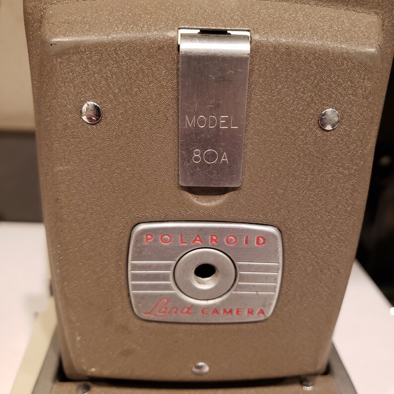 Vintage Polaroid Land Camera Model 80 - Etsy