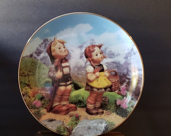 MJ Hummel - Squeaky Clean - Little Companions Plate Collection - Etsy
