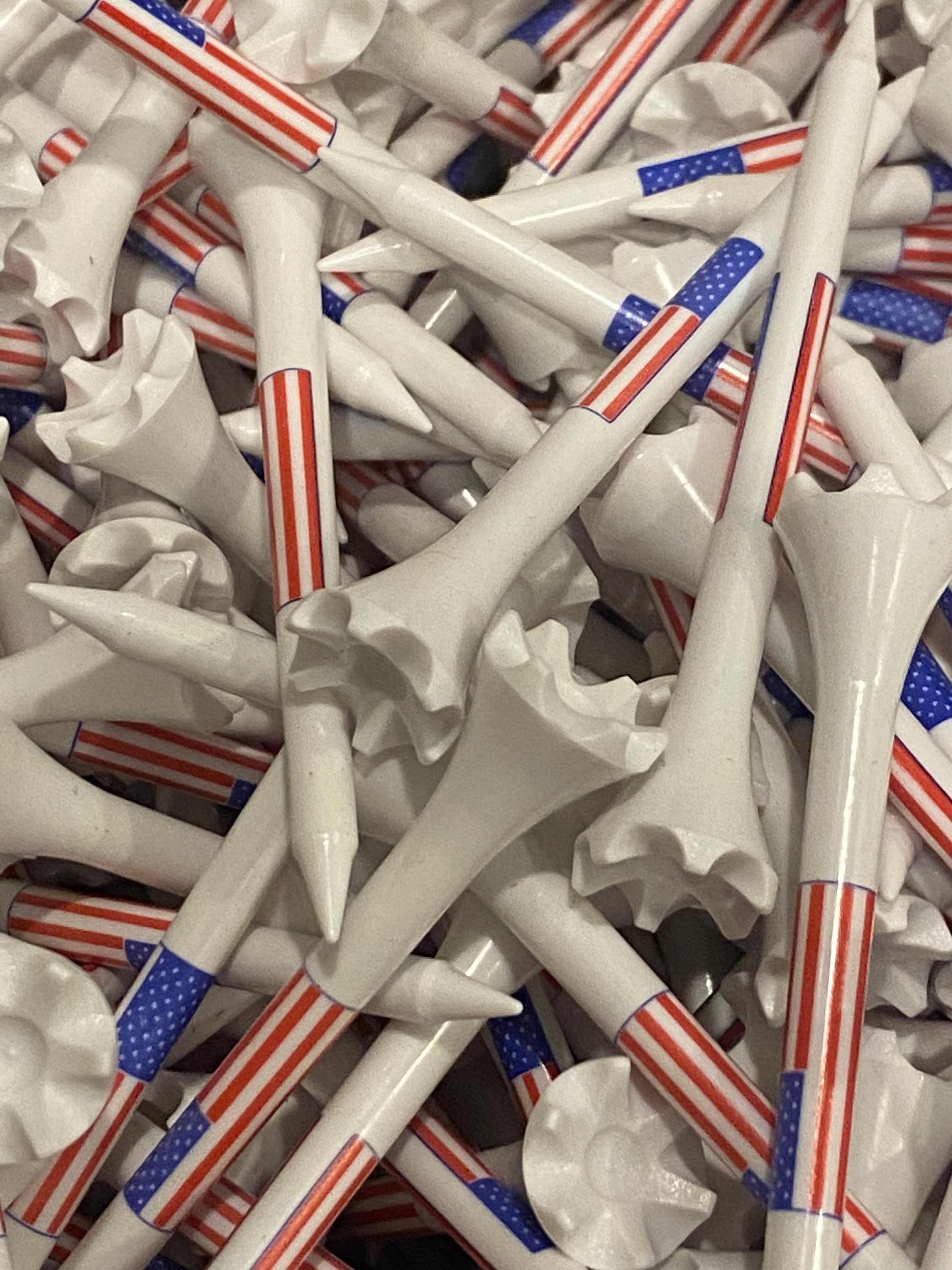 2.75” USA Flag Golf Tees EPIK Evolution PTS Tees - Etsy