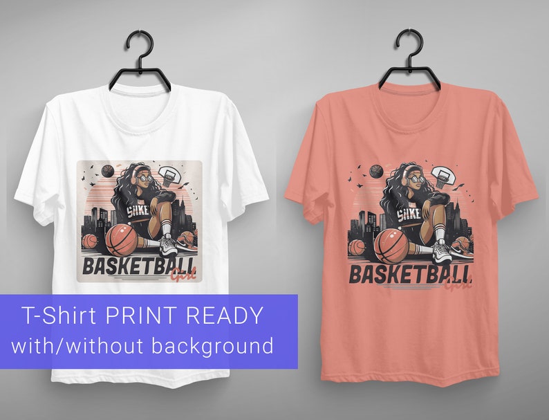 Basketball Cheer SVG Black Cheerleading With Ball Illustration Print ...