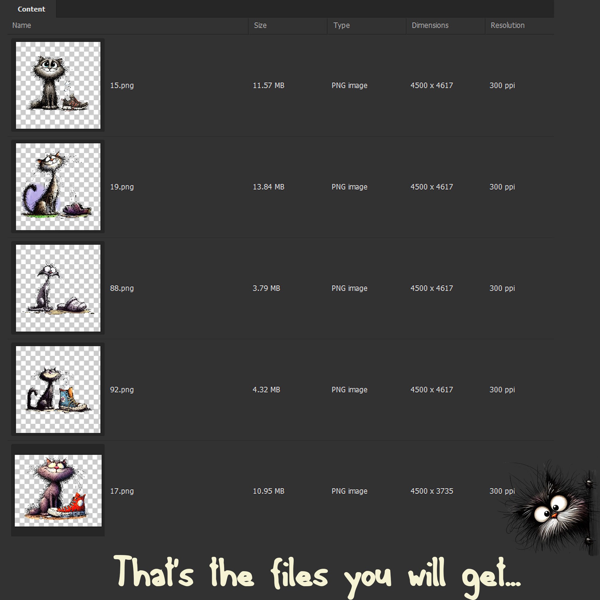 Naughty Cat Clipart, Mischief Cat Illustration. Whimsical Cat Peeing in ...